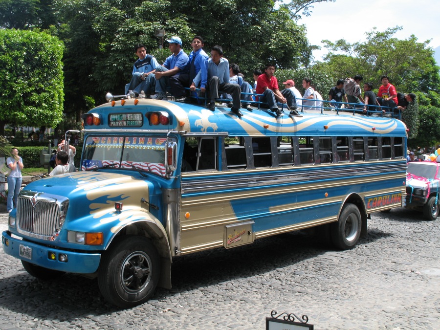 Pix Grove: Chicken Buses of Guatemala