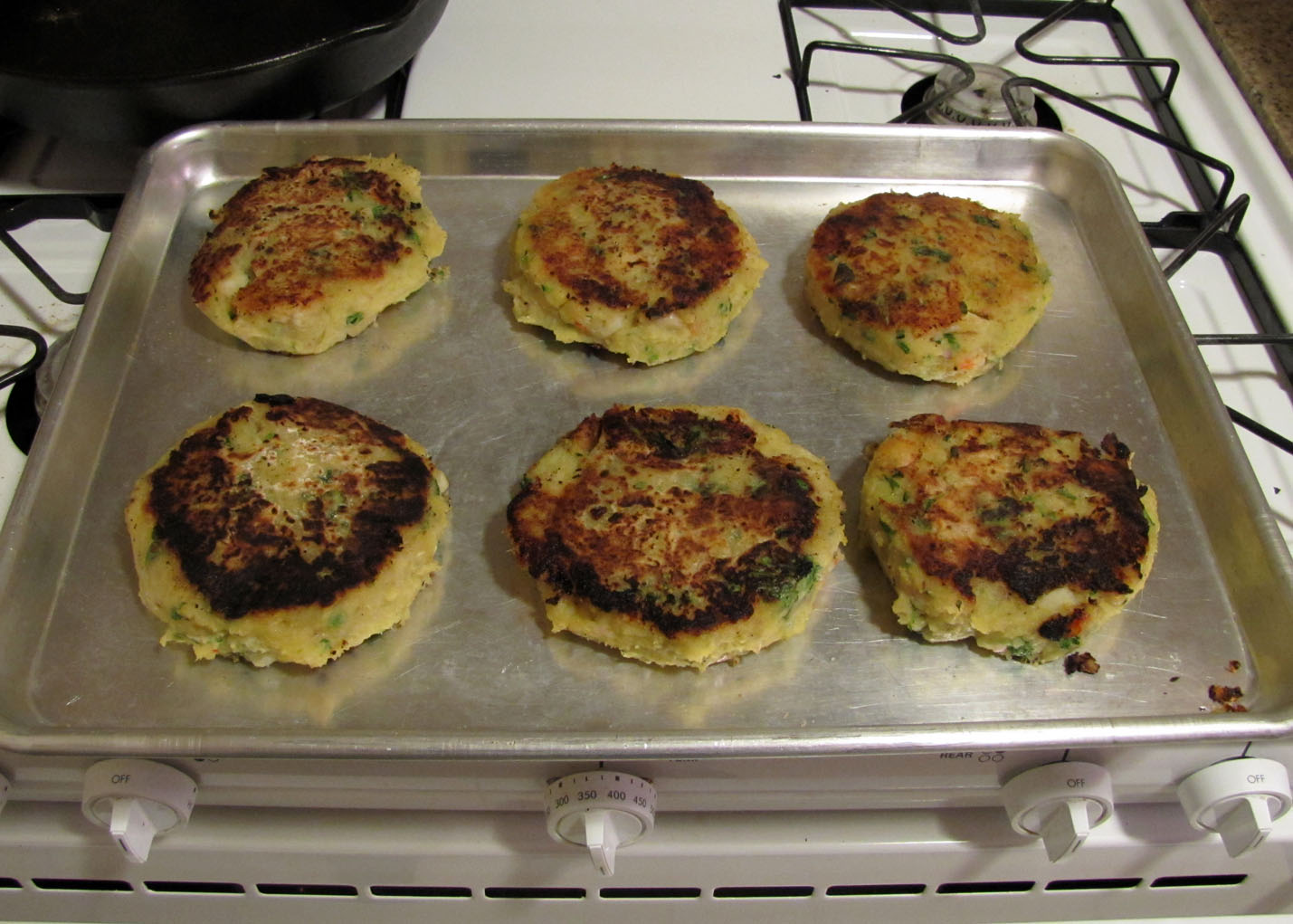 Smells Like Food in Here: Shrimp and Sweet Potato Cakes with Chayote ...