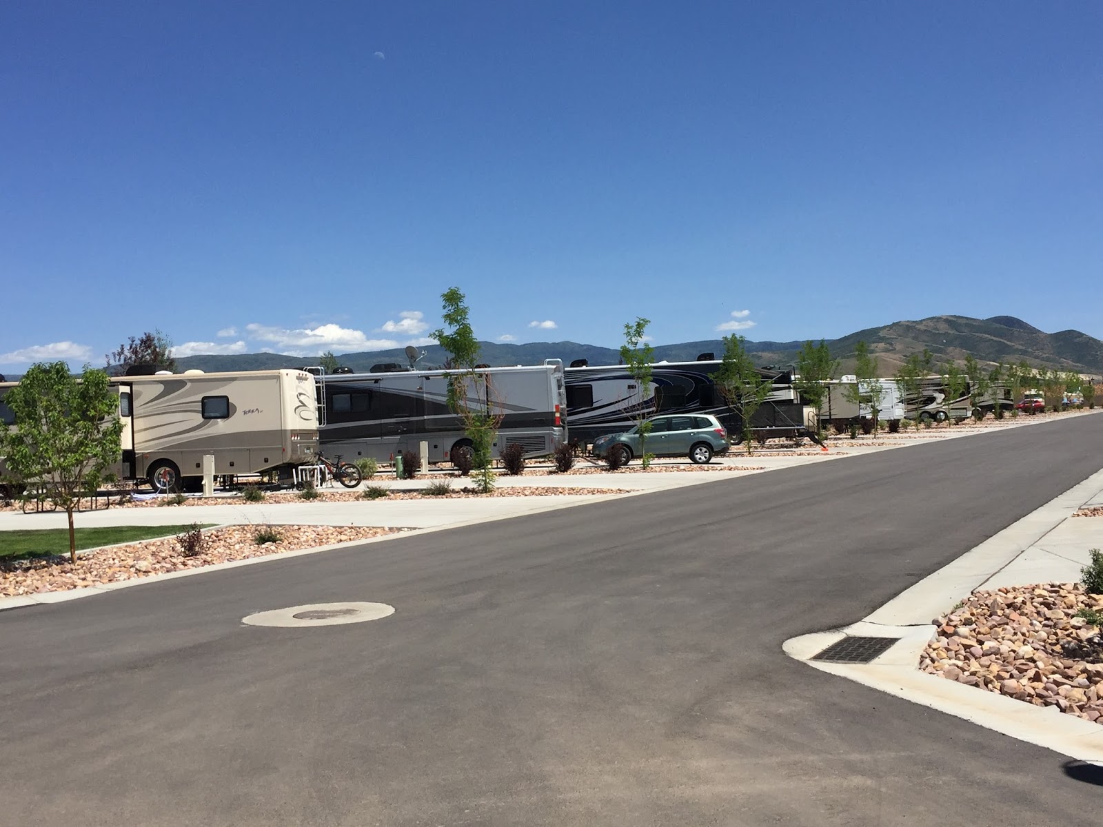 BLUE SKY AHEAD: Mountain Valley RV Resort, Heber City, Utah