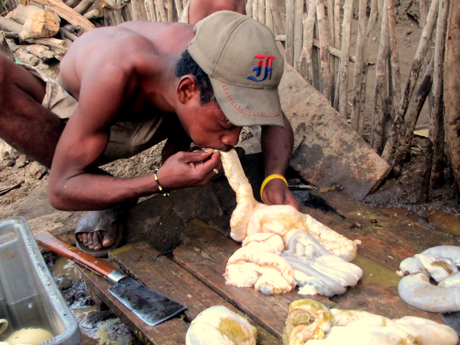 Mythic Meats: There's Gotta Be a Better Way to Clean Goat Guts!