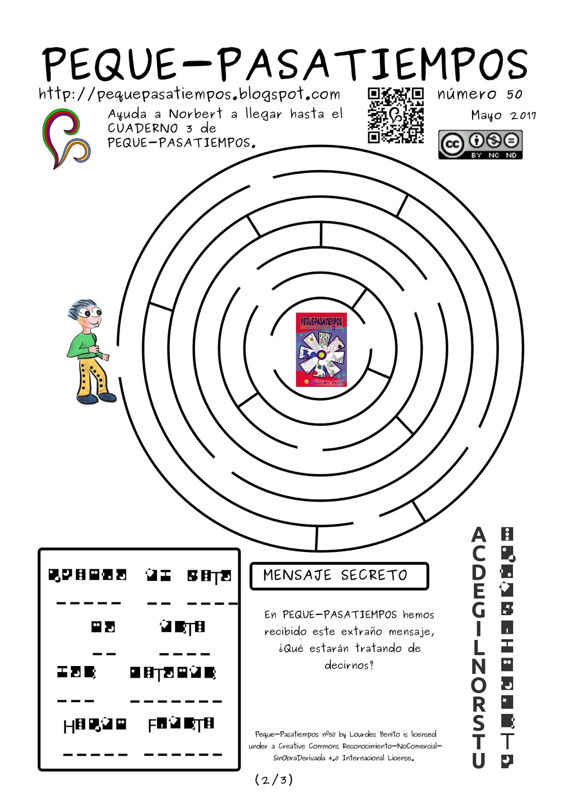 Peque-pasatiempos: mayo 2017