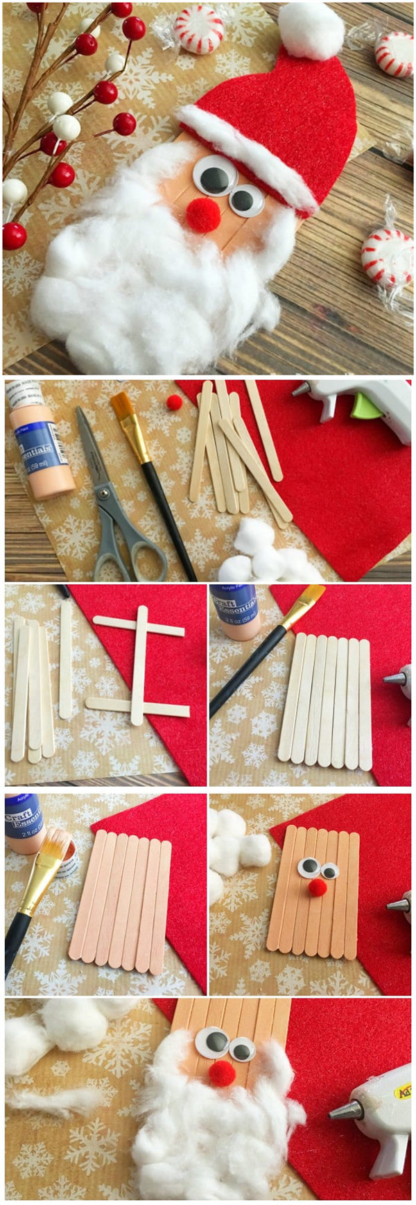30 Easy Christmas Crafts For You And Your Kids To Have Fun