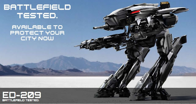 Robocop tem visual do robô ED-209 revelado por campanha viral. | Alfa ...