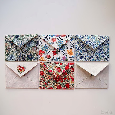 Little Fabric Envelope PDF Pattern