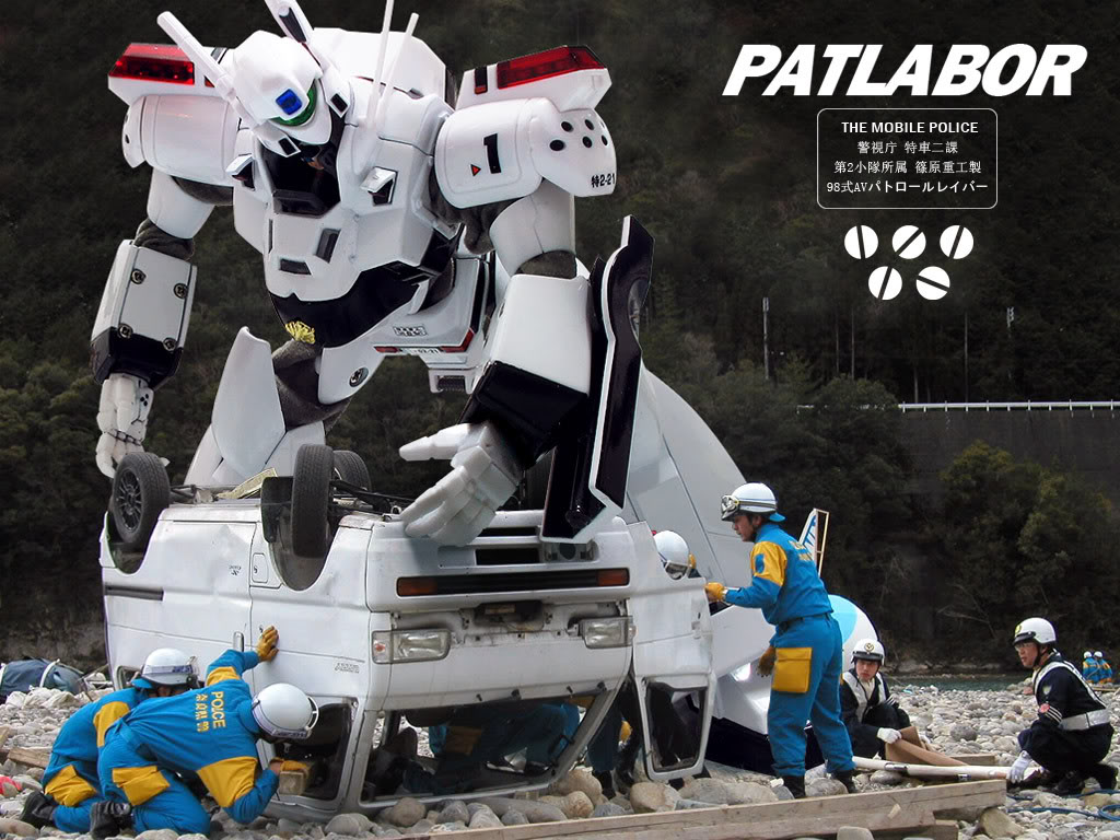 Live-Action Patlabor to Feature Real-Life Mecha