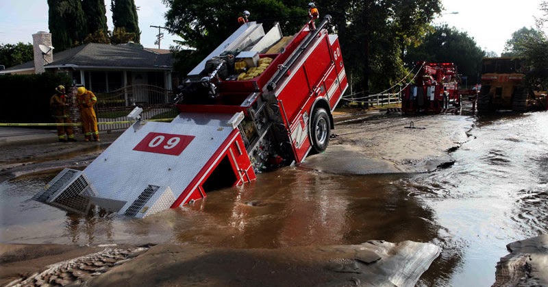 Just A Car Guy: In 2009, firefighters were responding to a call about ...