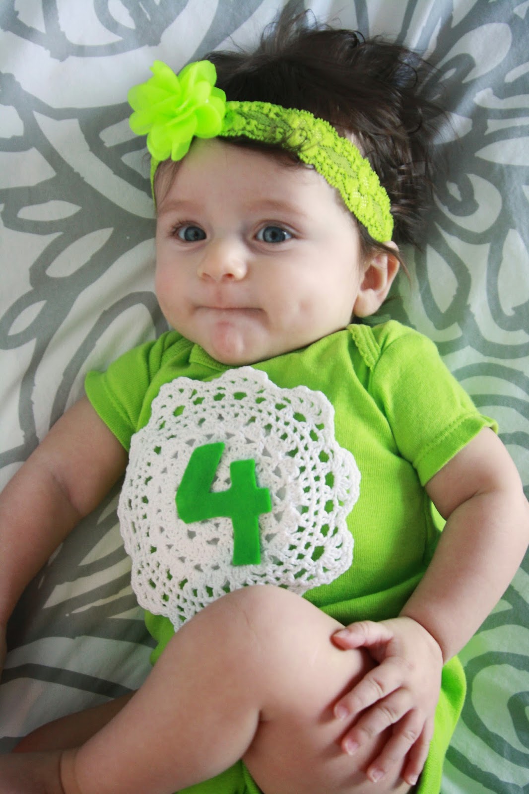 Miller Moments: baby girl is four months old!