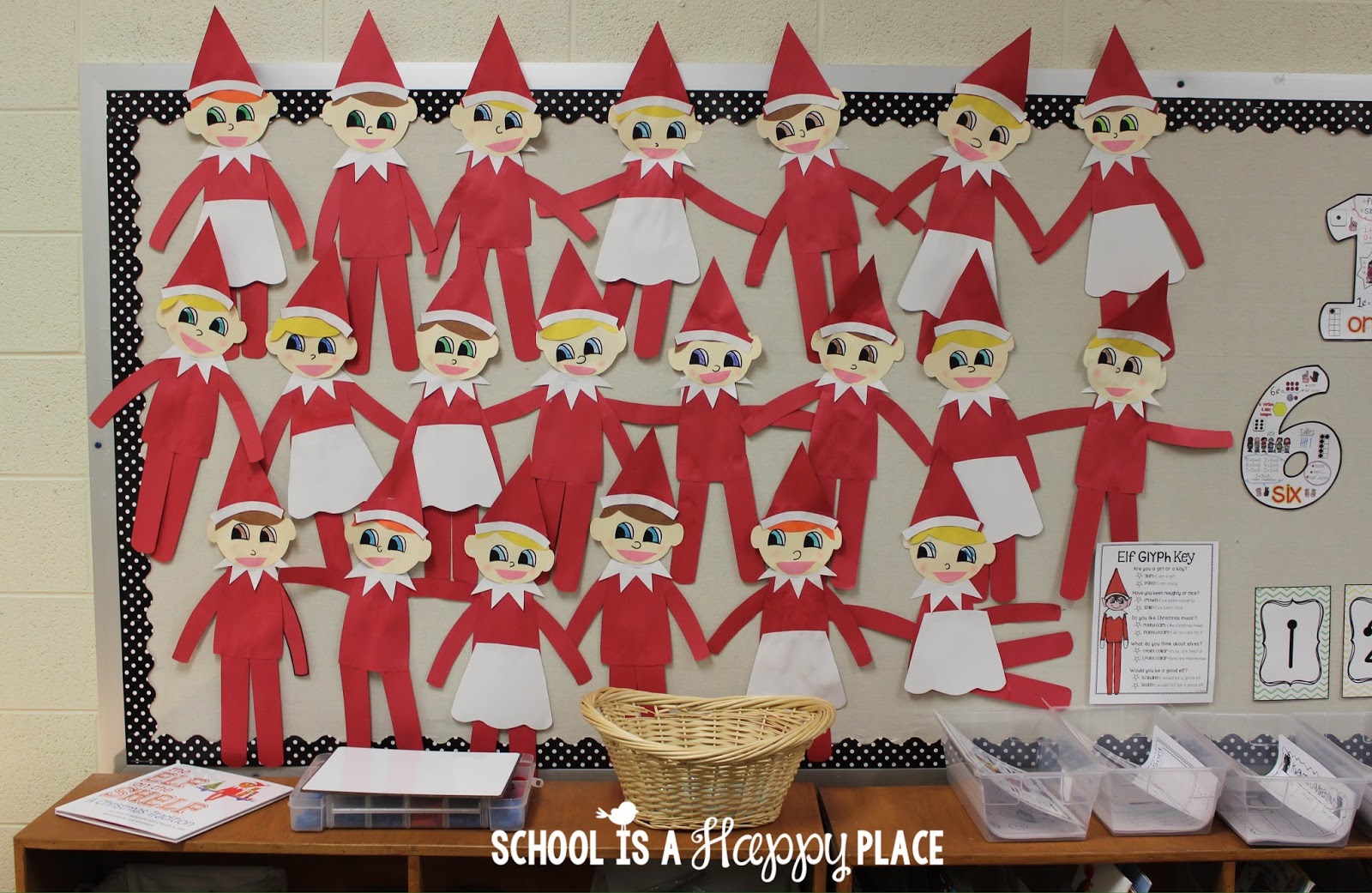 School Is a Happy Place: Elf in the Classroom (Ideas and Free Activities)