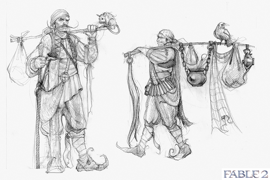 Ghost Dusters Production Bible: Fable II References, Courtesy of Scott