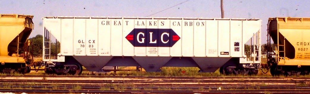 Trackside Treasure: Great Lakes Carbon Covered Hoppers