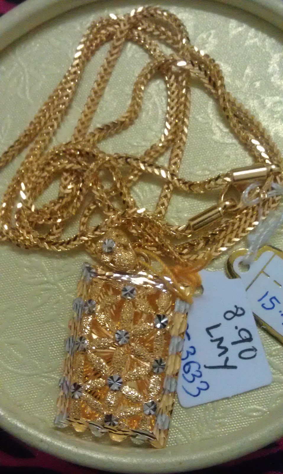 EmasChantique - Butik Emas 916: Rantai Leher