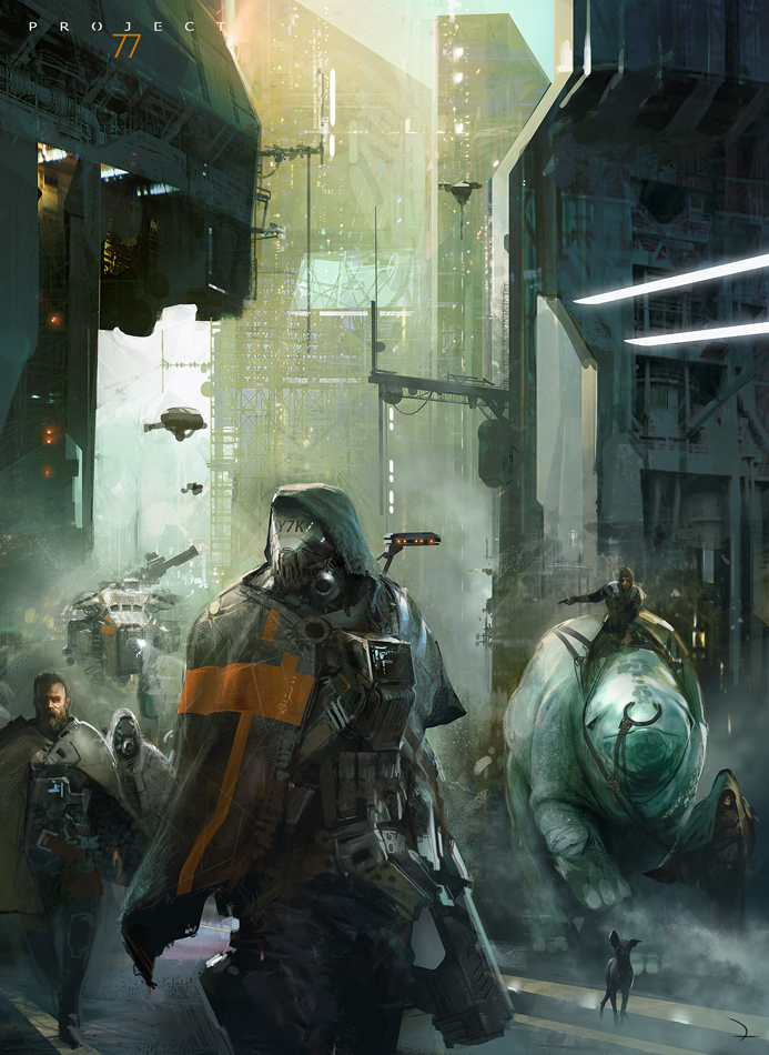 Seduced by the New...: Project 77 Illustrations