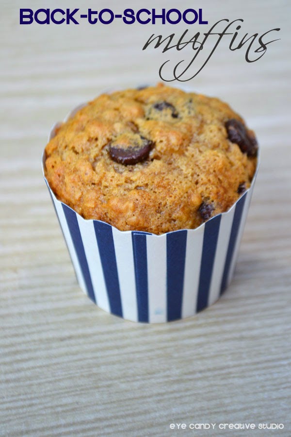 Eye Candy Creative Studio: RECIPE:: Healthy School Muffins