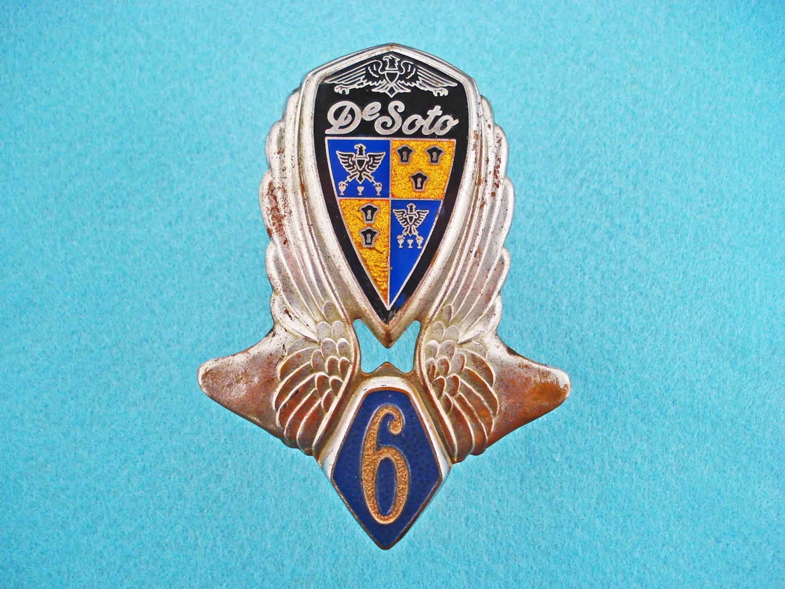 American Auto Emblems: DE SOTO