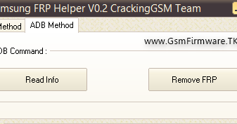 Samsung FRP Helper v0.2 by CrackingGSM Team