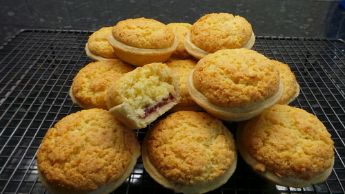 Coconut & Almond Congress Tarts - Geoff's Baking Blog