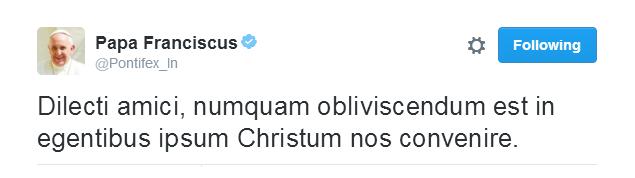 A Place of Brightness: Learning Latin with Pope Francis - November 11, 2016