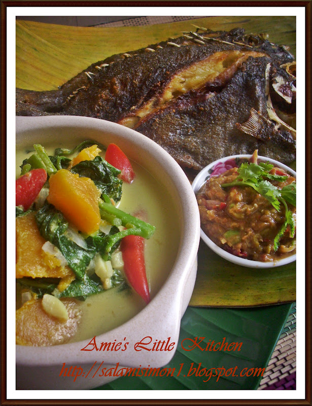 Ikan Belawis @ Belais Goreng, Labu Manis Masak Lemak & Sambal Belacan ...