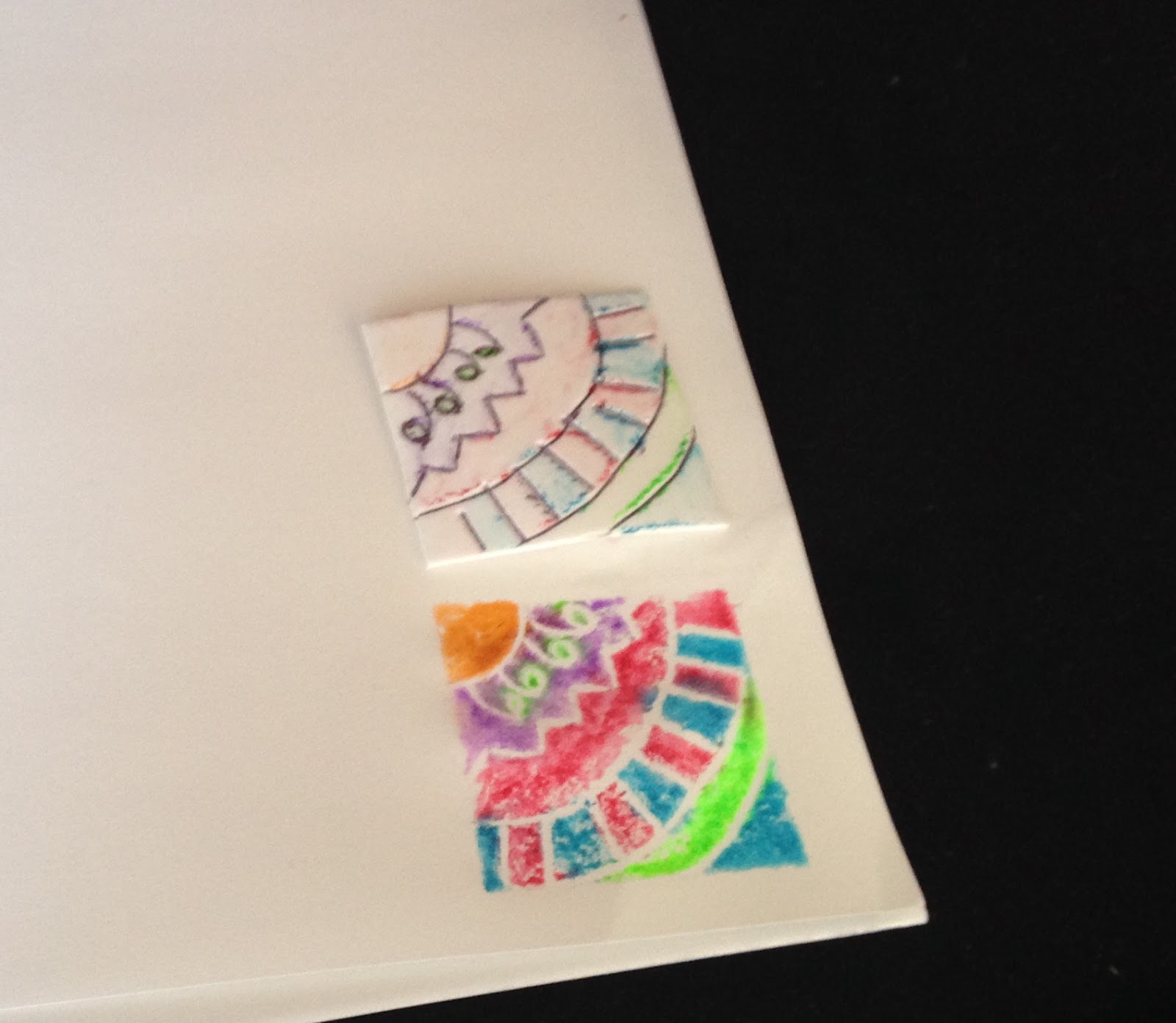 Art Room Blog: Walk-Up Workshop VAEA 2015 Printmaking Simple and Easy