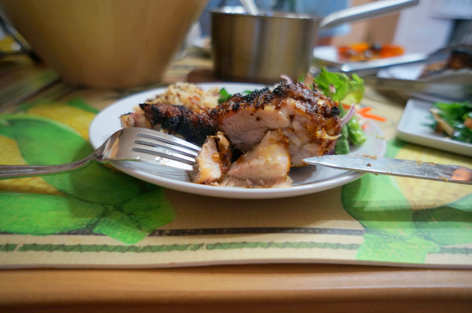 Spice Rubbed Grilled Chicken