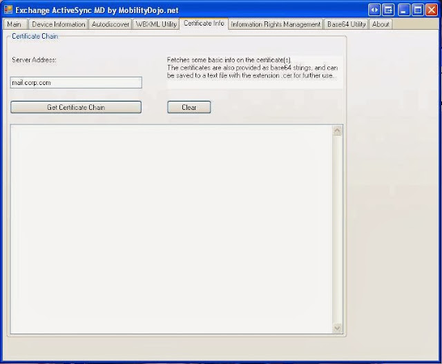 Liran Zamir's Exchange 2010 blog: Testing your Exchange Server ActiveSync