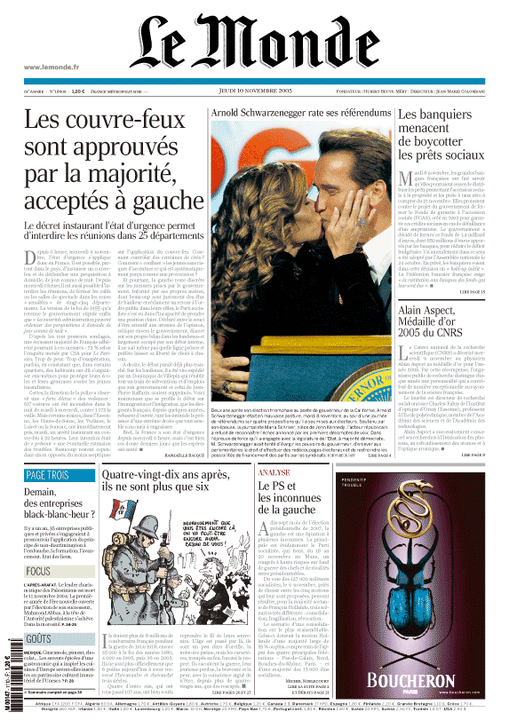 LA PRESSE ÉCRITE: TYPES