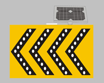 Stars solar traffic sign，led traffic signs，road traffic signs: led ...