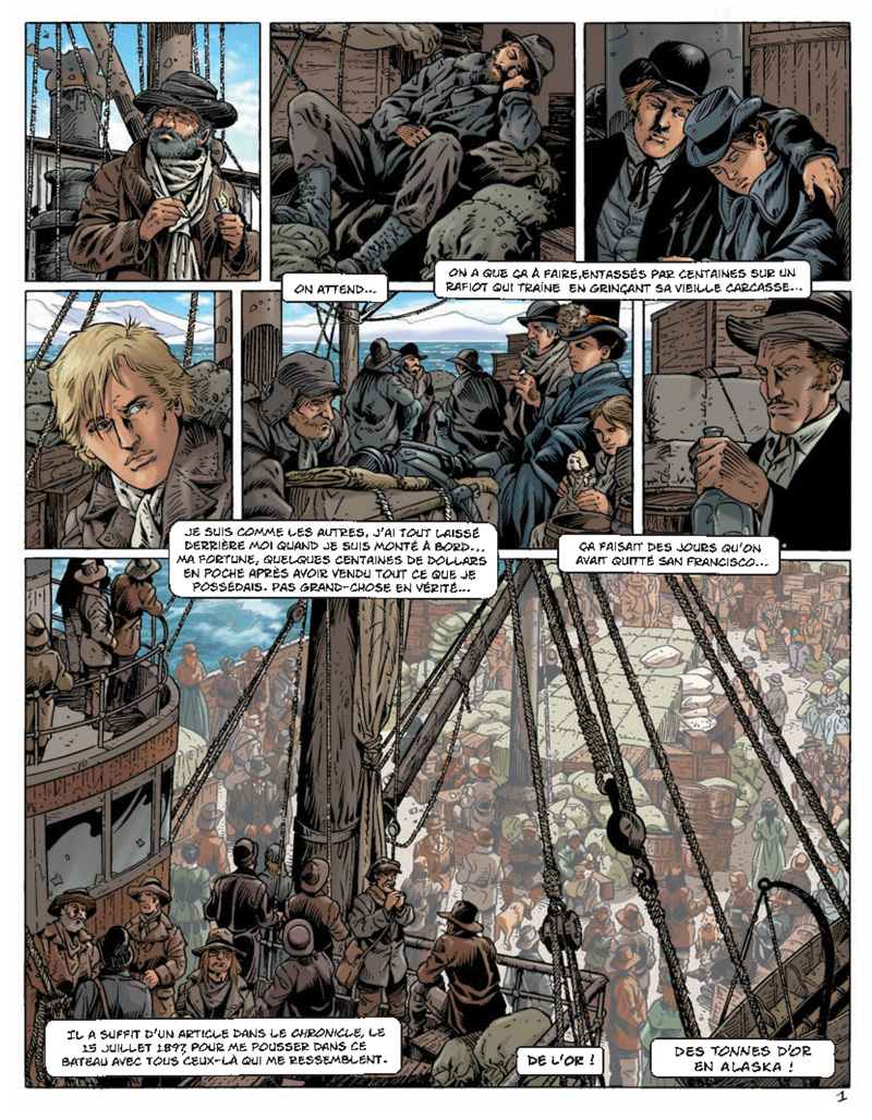 Les Carnets d'Éric Stalner: Sortie de L'Or sous la neige T1