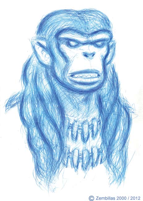 Charles Zembillas: Monkey man...