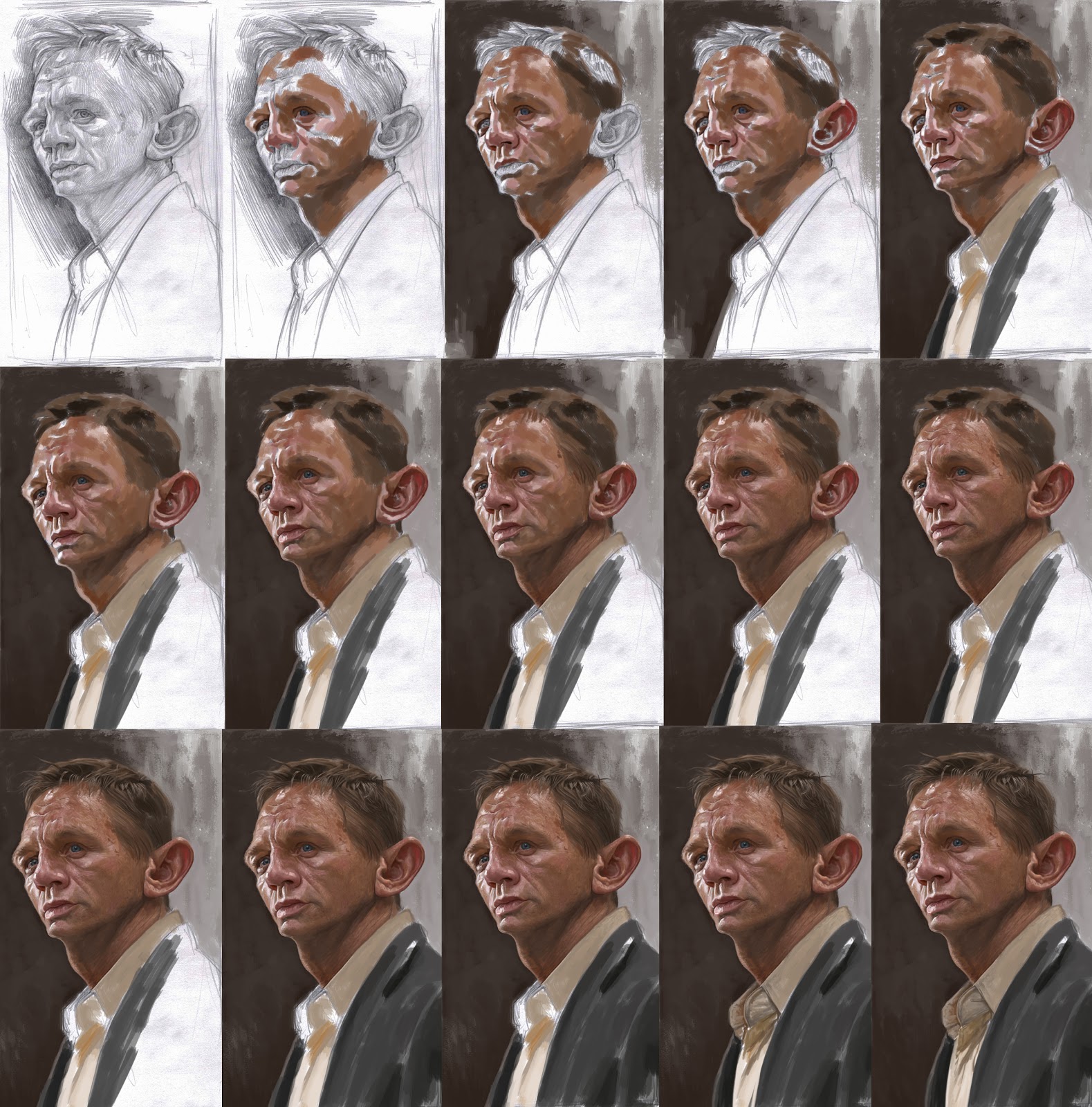 Daniel Craig- Digital with progression