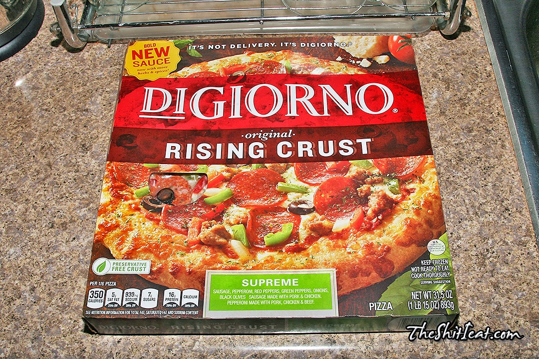 The Shit I Eat: DiGiorno's Rising Crust Supreme Pizza