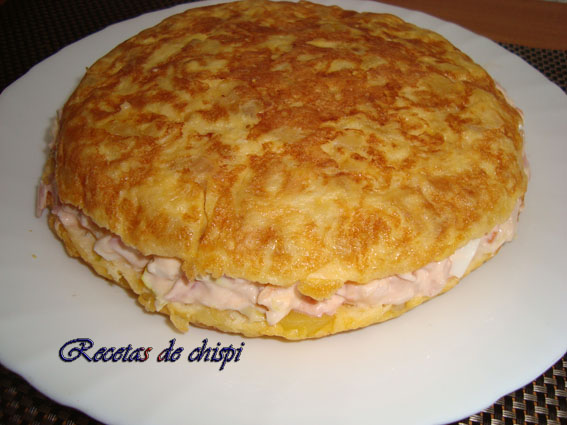Recetas de Chispi: TORTILLA RELLENA
