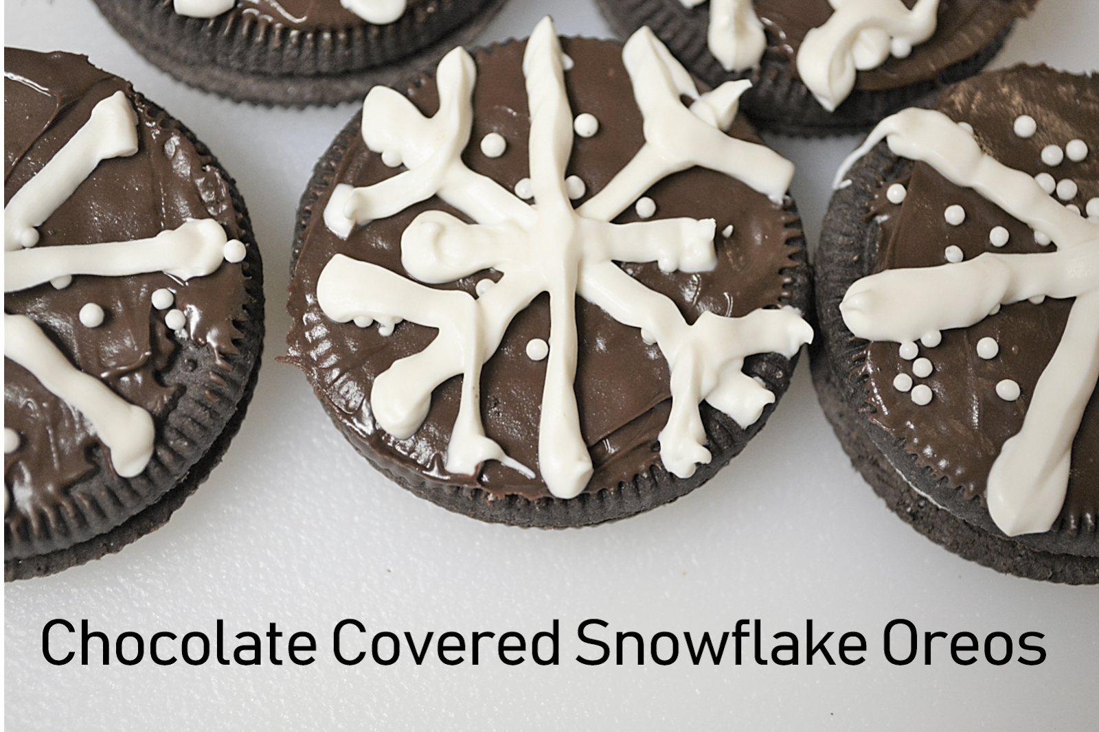 Classy Event Organizer: Chocolate Covered Snowflake Oreos