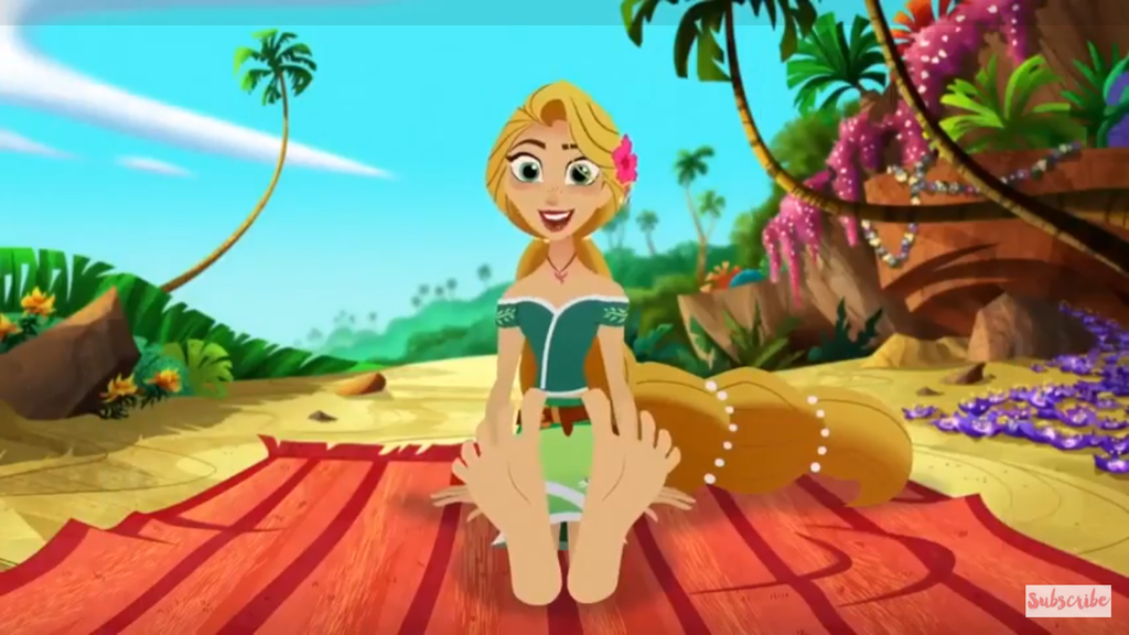 Anime Feet: Tangled: The Series: Rapunzel