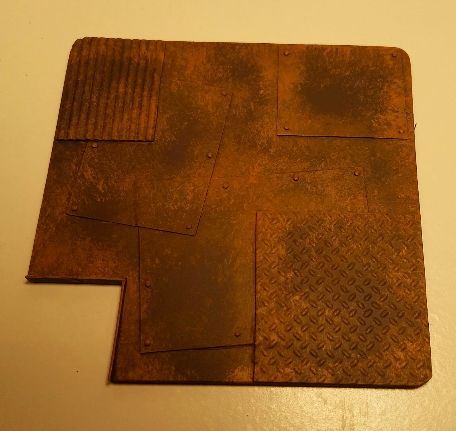 Pizzagrenadier's Miniature Wargaming Blog: Rust Weathering with Three ...