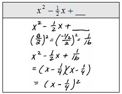 OpenAlgebra.com: Free Algebra Study Guide & Video Tutorials: Completing ...