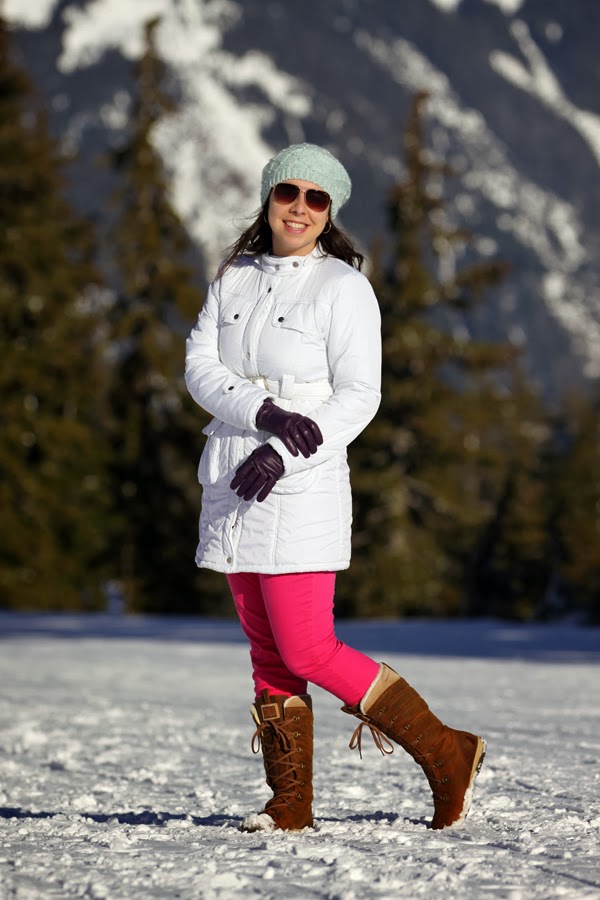 Look: neve no Mount Baker