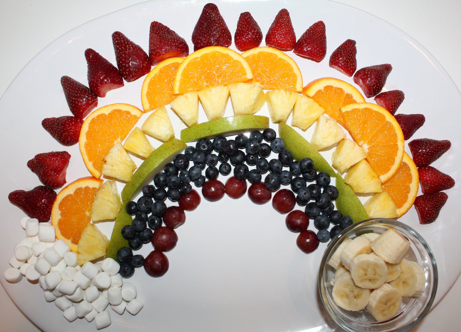 Sweet and Simple Things: Rainbow Snack