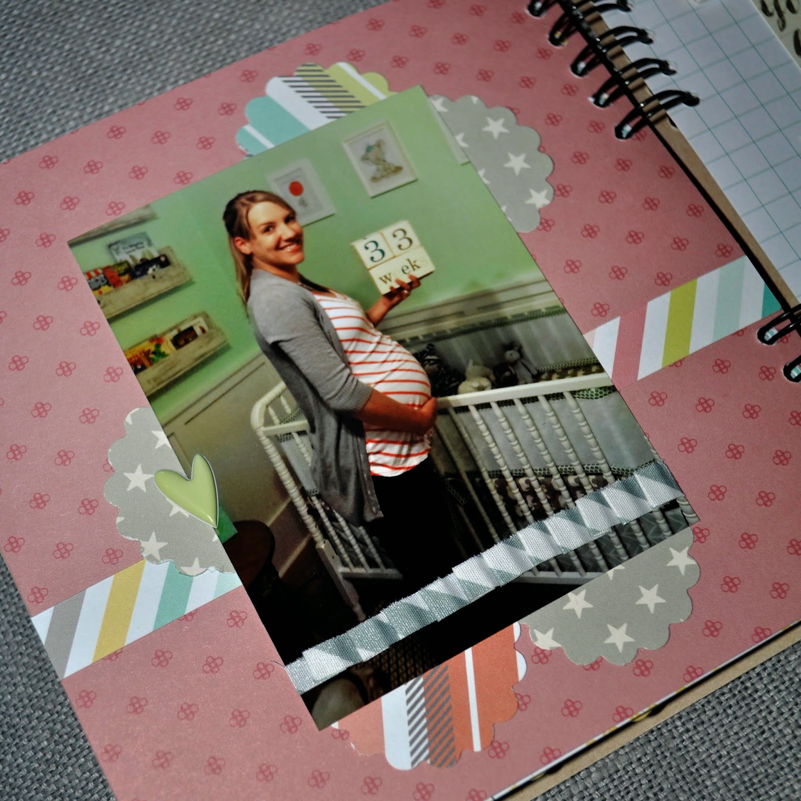 Finding Beauty in Life: Scrapbook Monday: Pregnancy Mini Album - Gift ...