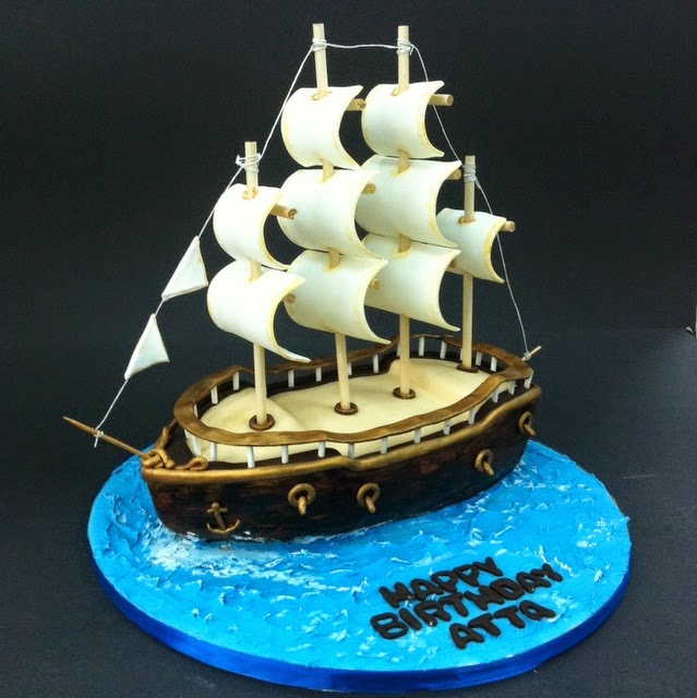 TeaRoom by Bel Jee: A Ship Cake