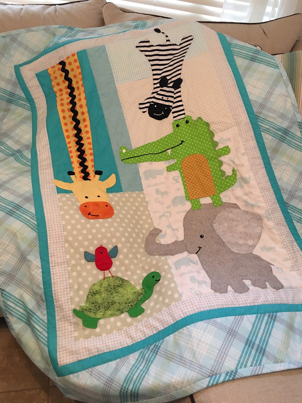 Just Because Quilts: Jungle Quilt