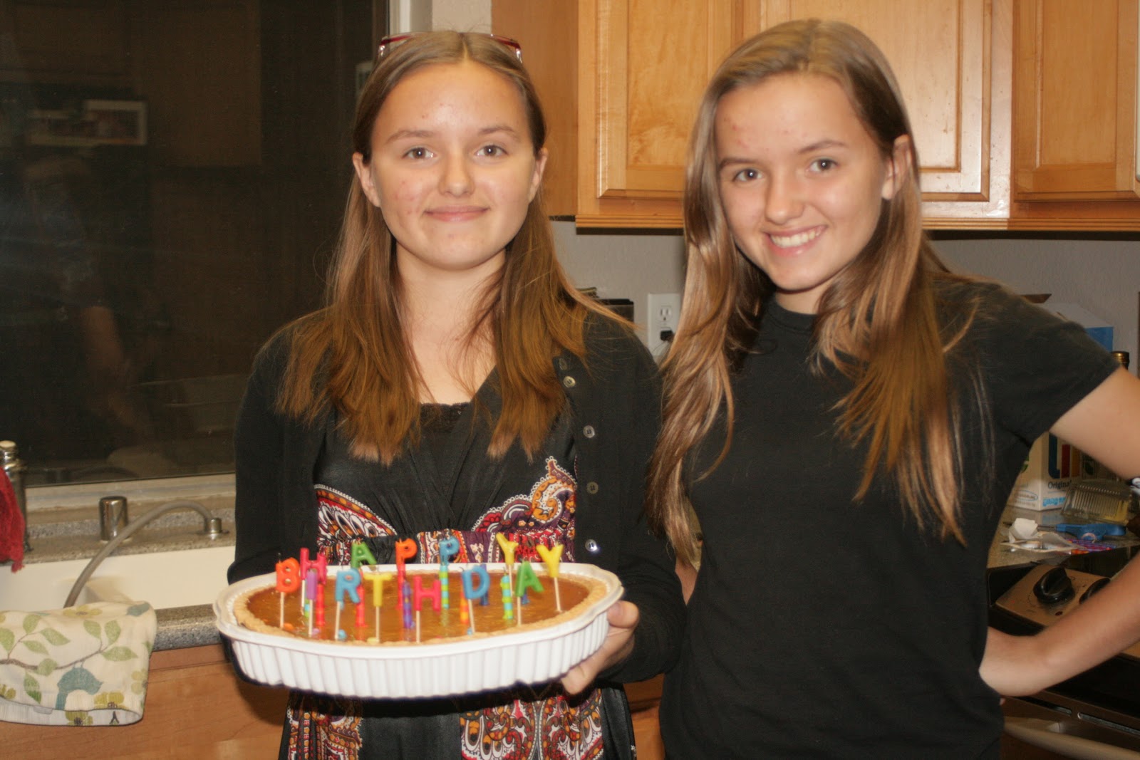 Adventures in Raising Girls: Happy 14th Birthday, Girls!