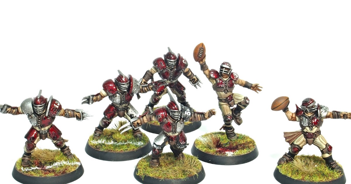 Blood Bowl 2015 Human Team Completed