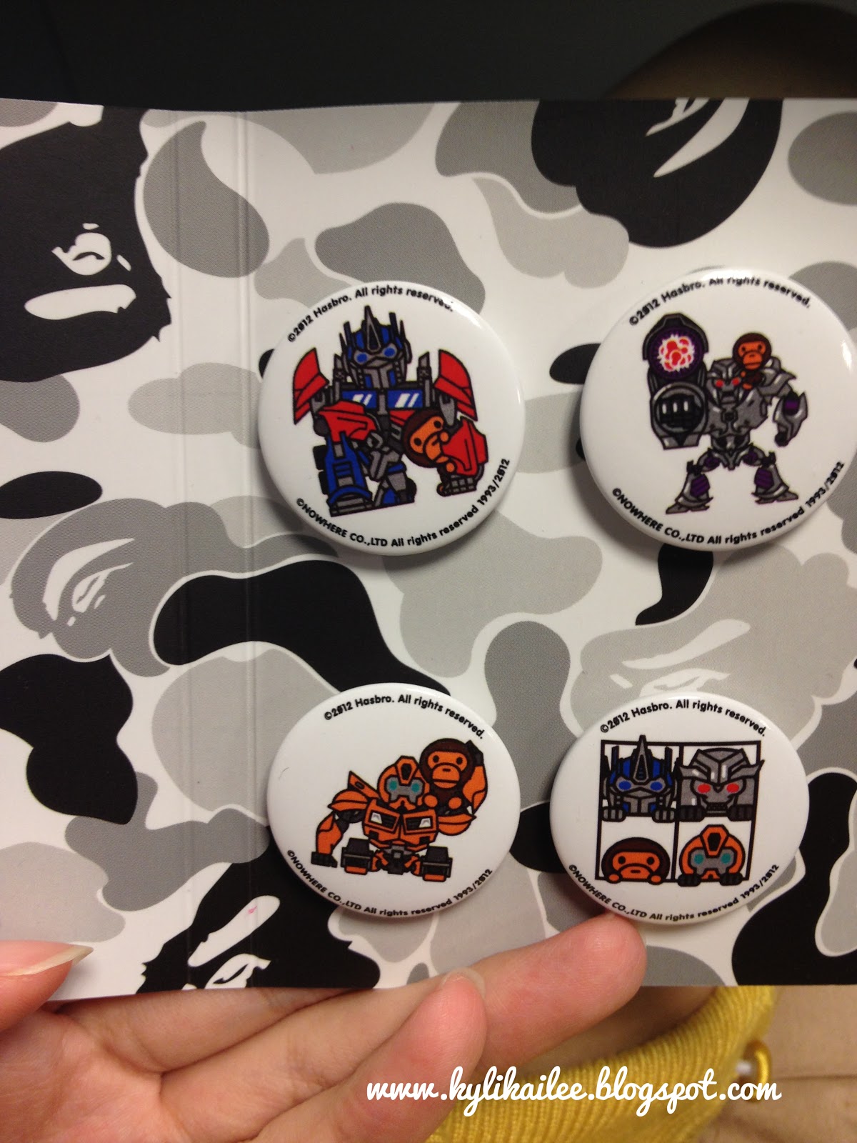 Aloha From Singapore!: Bape x Transformers 3D Street Mural