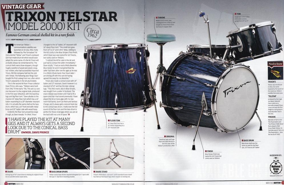 Trixon / Vox Drums: 1952-1966 Trixon/Vox Drums