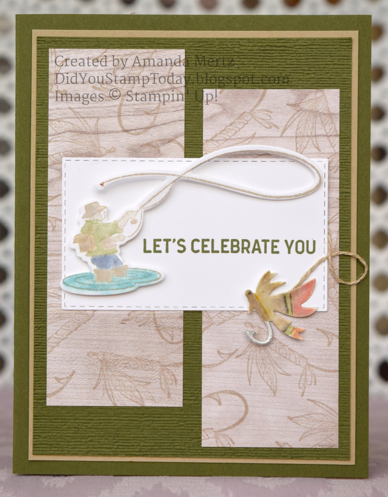 Did You Stamp Today?: Best Catch Celebration - Stampin' Up! Best Catch