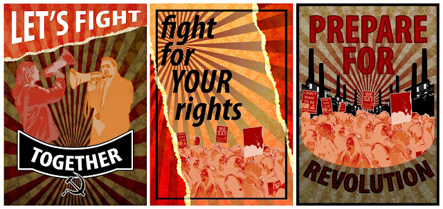 Luke Wilson Digital Portfolio: Revolution Posters