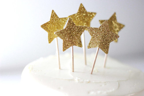 Beautifully Reckless: star cake decorations