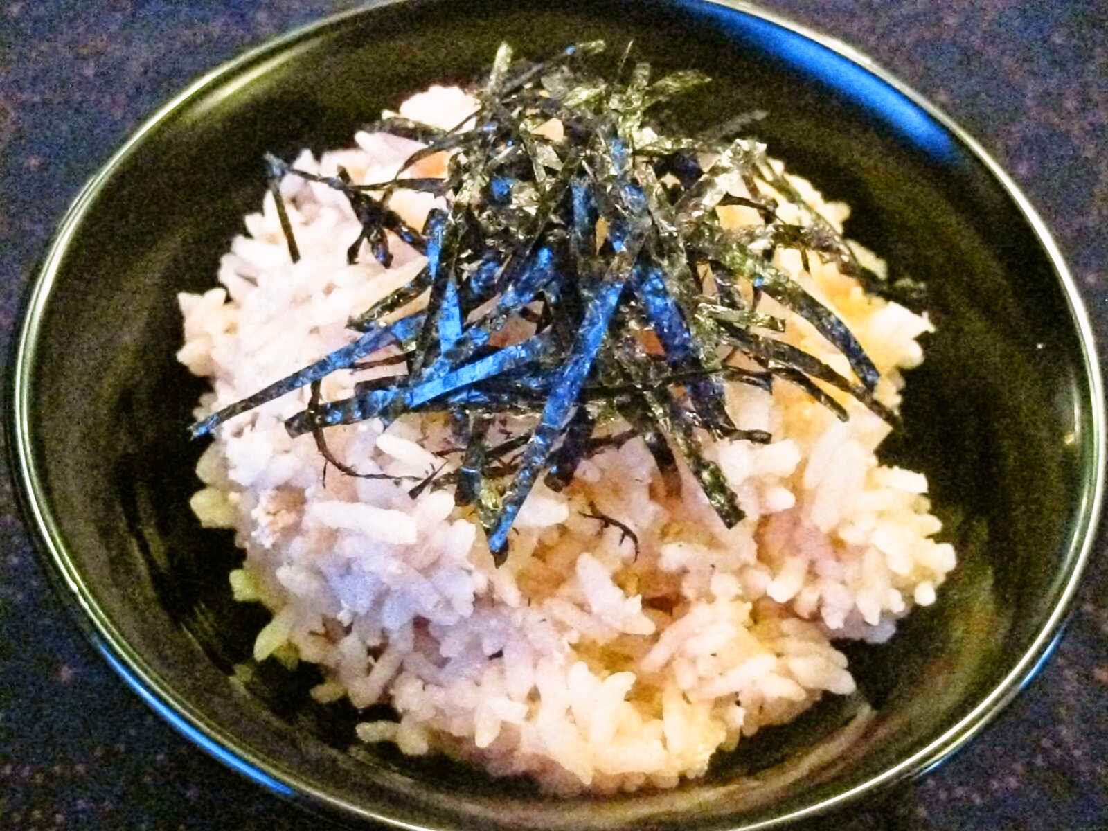 Recipes for Tom: Mentaiko no takikomi-gohan / steamed rice with spicy ...