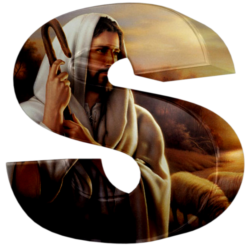 M. Michielin Alphabets: ALFABETO JESUS PNG, JESUS ALPHABET PNG